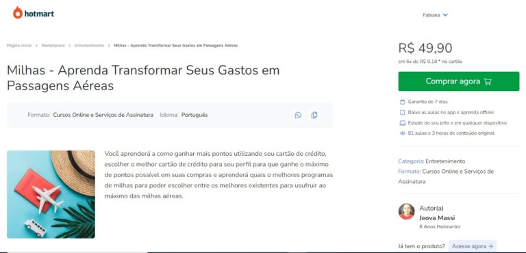 9 melhores Cursos de Milhas para fazer em 2025