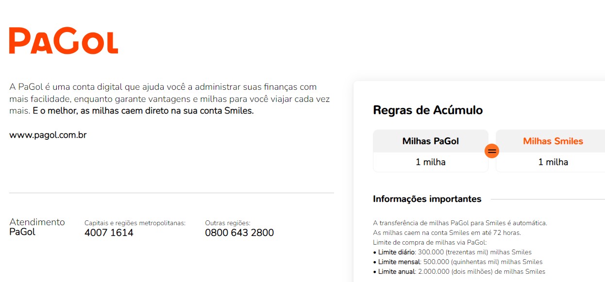 PaGol: A conta digital que rende em milhas. Confira!