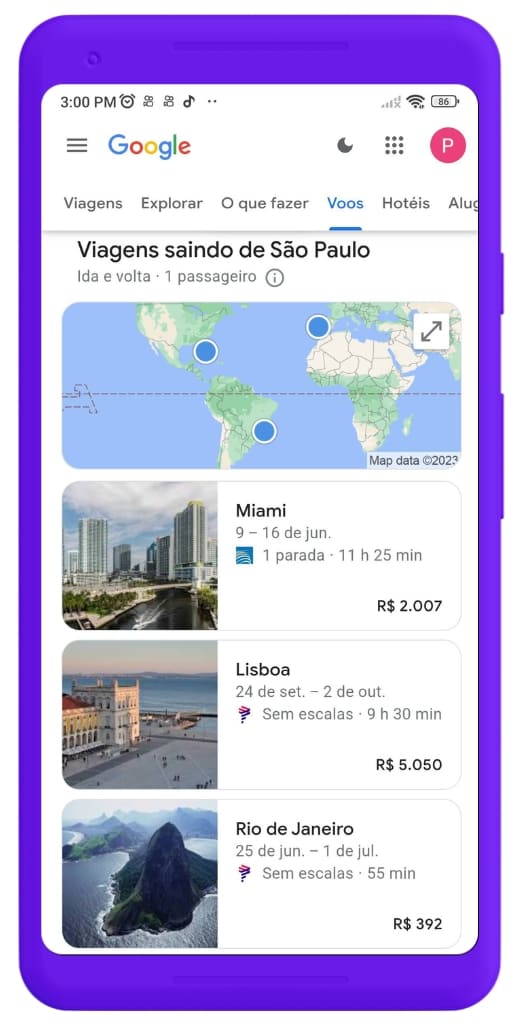 Google Flights: melhores preços e garantia de reembolso