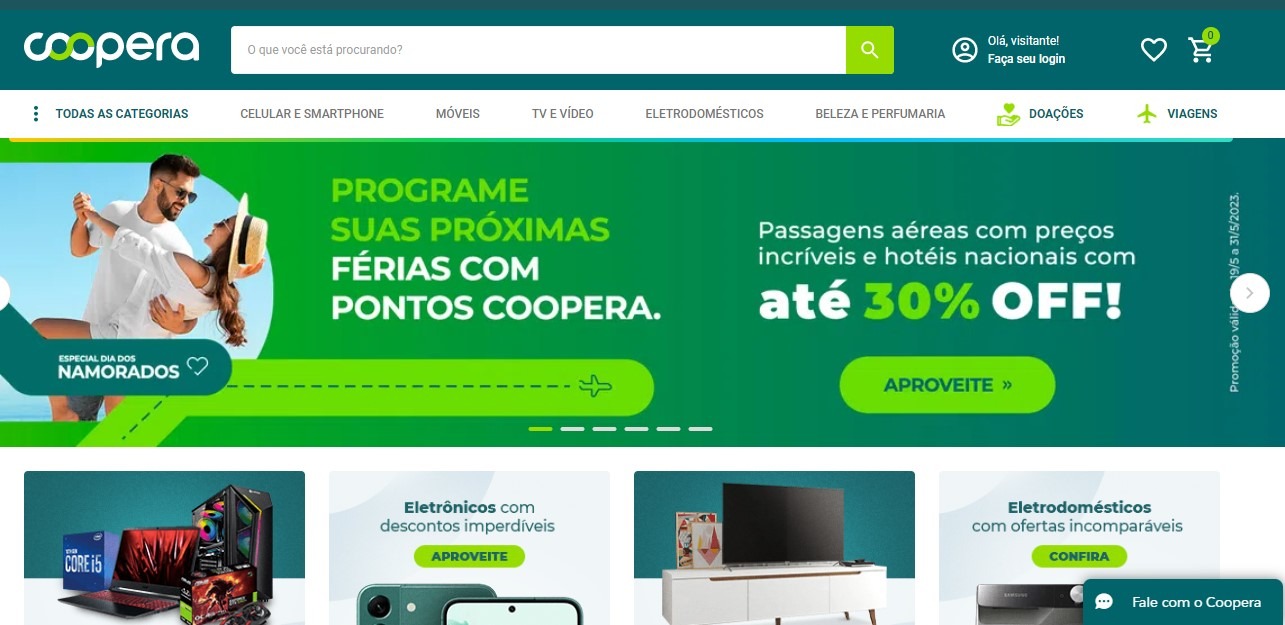 Programa Coopera: Acumule pontos e vantagens especiais!