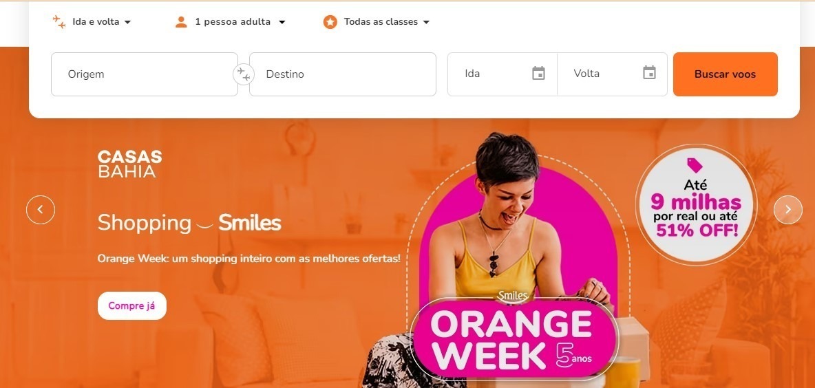 Orange Week: A super semana de promoções da Smiles. Entenda!