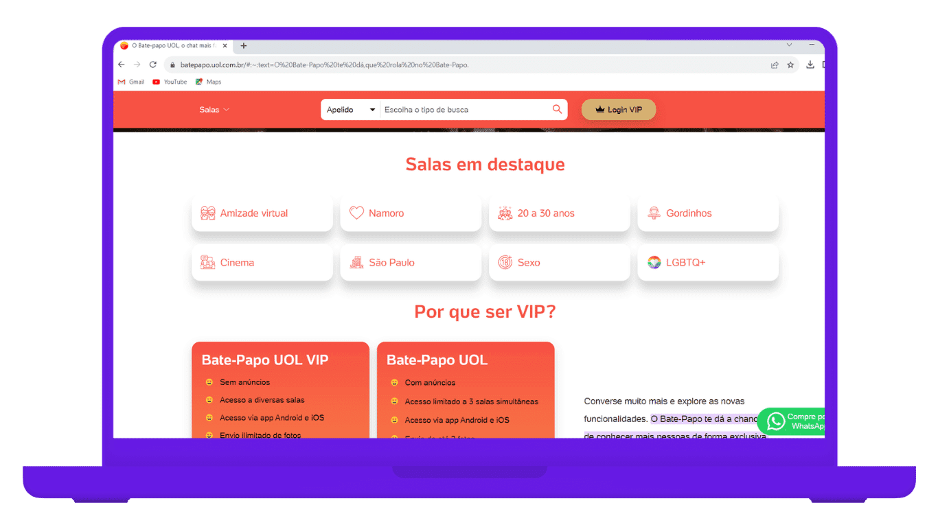 O Bate-Papo UOL ainda existe? Faça seu cadastro!