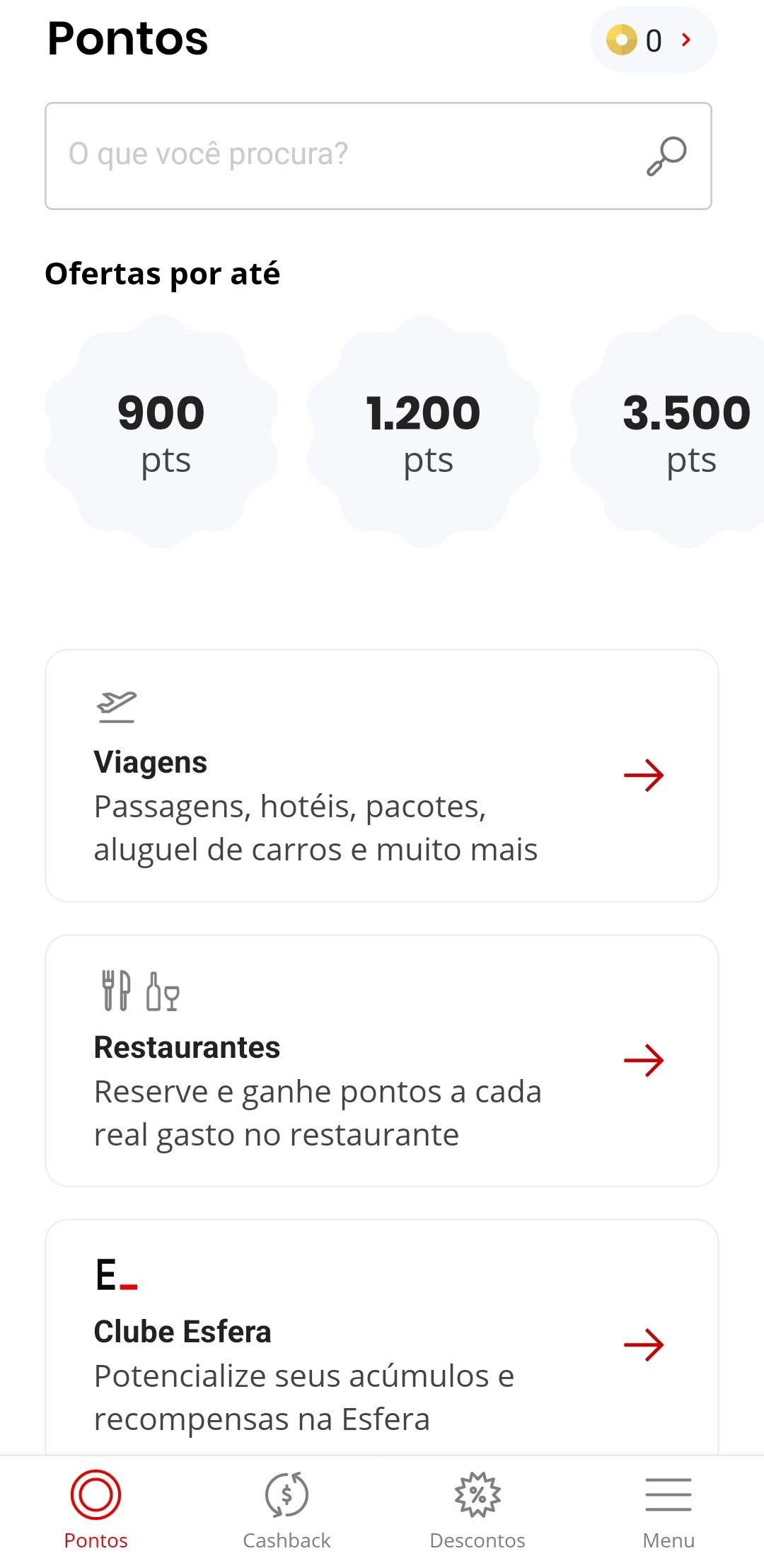 Como transferir pontos Esfera para Smiles