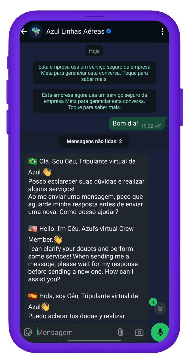Telefone Azul Linhas Aéreas: 0800, WhatsApp e SAC