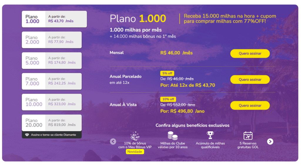 Como acumular milhas sem cartão de crédito em 2025